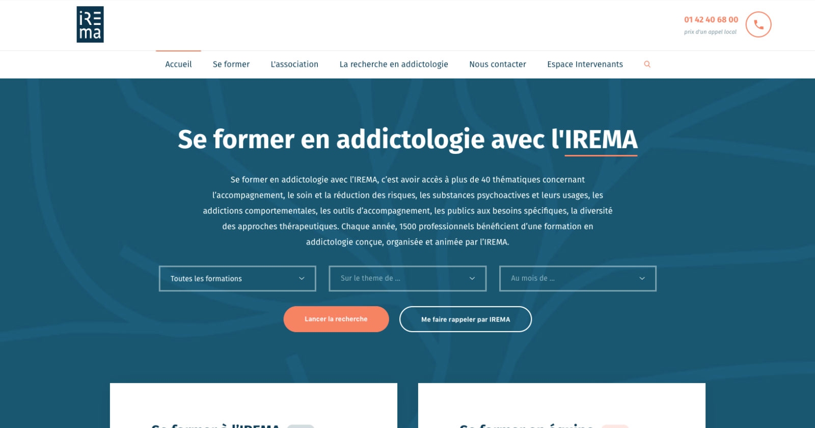 La formation en addictologie | IREMA